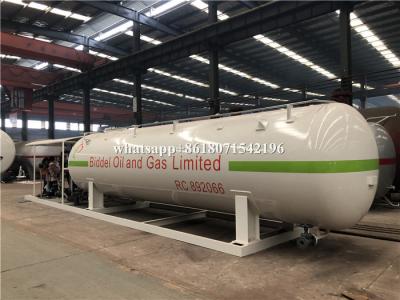 China 10 Tons Transporting Large Propane Tanks New Condition Gas Mobile Filling Station for sale