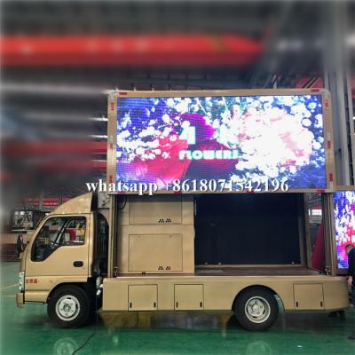 China Mobile Advertising LED Scrolling Billboard Truck 5995×2190×3300mm For Road Show for sale