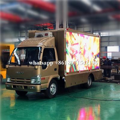 China Mobile Advertising LED Scrolling Billboard Truck 5995×2190×3300mm For Road Show for sale