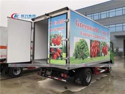 China SINOTRUK HOWO Refrigerated Van Truck Thermo King Refrigerator Unit Meat Fish Vegetable Fruit Transport Truck for sale
