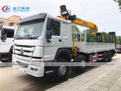Chine Sinotruk Howo XCMG 12 tonnes de grue télescopique montée par camion à vendre
