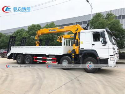 Chine Sinotruk Howo XCMG 12 tonnes de grue télescopique montée par camion à vendre