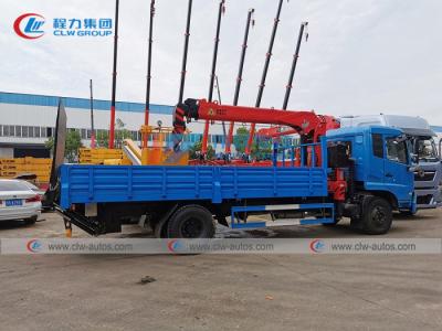 중국 곧은 텔레스코픽 암과 336HP 동풍 4*2 트럭 판매용
