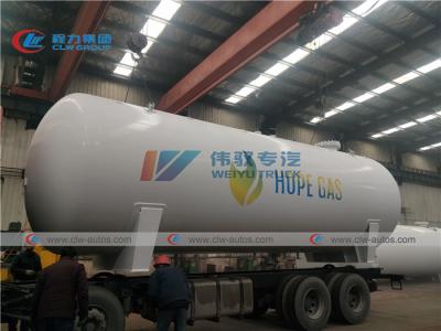 China tanque de armazenamento do gás de 25T 50CBM 50000L LPG para Nigéria à venda