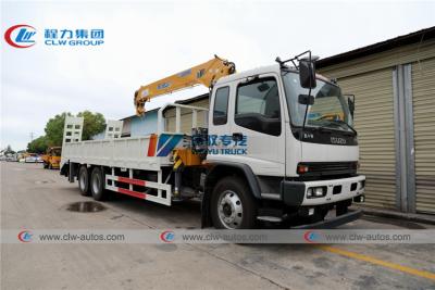 China ISUZU FVZ 10 Wheel 20T Truck Mounted Telescopic Crane for sale