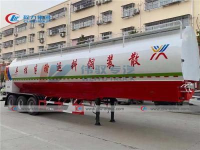 China remolque a granel de conducción hidráulico eléctrico de la alimentación 65m3 en venta