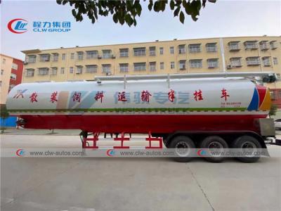 China remolque a granel de conducción hidráulico eléctrico de la alimentación 65m3 en venta