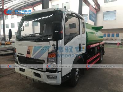 中国 Howo 160hp右ドライブ5000Lガソリン タンク車 販売のため