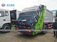 China Dongfeng 8 Ton Left Hand Drive Garbage Compactor Truck 12CBM 180HP for sale