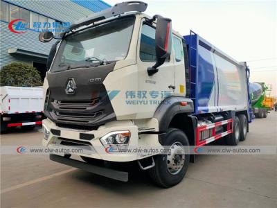 Cina Camion del compattatore di rifiuti di Sinotruk Hohan 340HP con il motore diesel dell'euro 4 in vendita