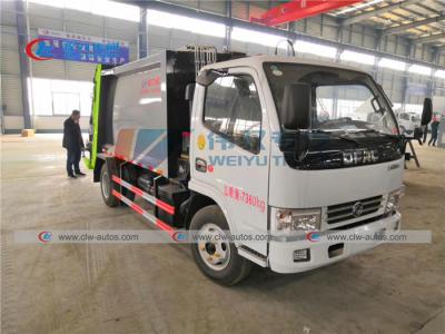 Cina LHD Dongfeng 120HP 5t ha compresso il camion di immondizia in vendita