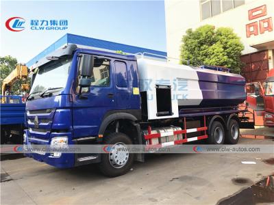 China Right Hand Drive Sinotruk Howo 16000L Vacuum Septic Truck for sale