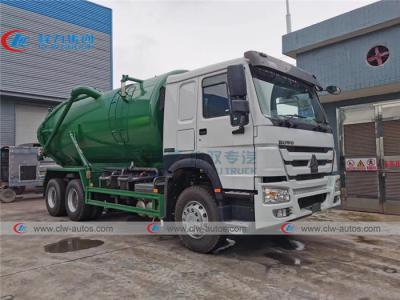 China RHD Sinotruk Howo 6x4 371HP 20000L Vacuum Sewer Jetting Truck for sale