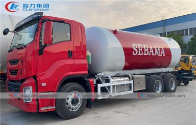 Cina ISUZU GIGA 6x4 350HP 20m3 10 tonnellate di GPL di camion di trasporto in vendita