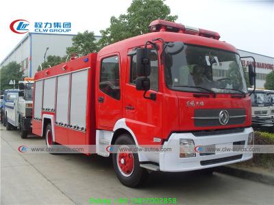 China Dongfeng Tianjin 4x2 8000L Water Tank Fire Rescue Truck for sale