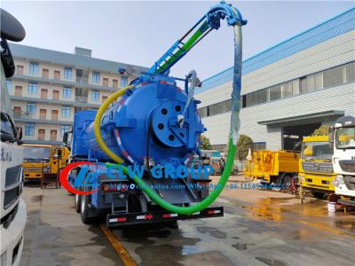 China De Vrachtwagen van ISUZU GIGA 18 Ton Combined Vacuum Sewer Jetting Te koop