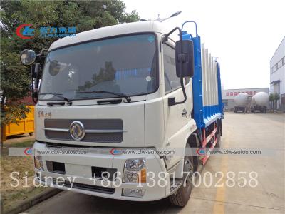 Cina Camion di immondizia di compressione di Dongfeng Tientsin 4X2 12cbm 14cbm in vendita