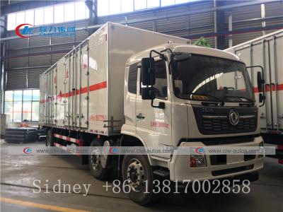 China Dongfeng 6X2 Refrigerated Van Truck with Thermo King Refrigerator for sale