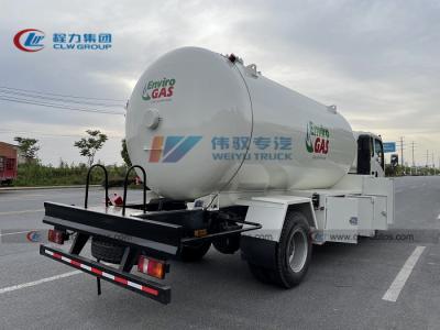 China Caminhão de tanque do propano líquido de Sinotruk HOWO 4X2 15000L 12000L à venda