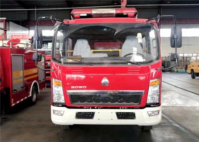 China RHD Sinotruk HOWO 4X2 Fire Rescue Truck With YUCHAI Engine for sale