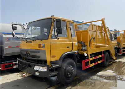 Cina Camion di immondizia del caricatore di salto del braccio dell'oscillazione di Dongfeng 4X2 170HP 10cbm in vendita