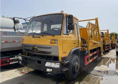 Cina Camion di immondizia del caricatore di salto del braccio dell'oscillazione di Dongfeng 4X2 170HP 10cbm in vendita