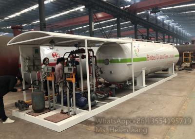 China Anti Explosieve het Koolstofstaallpg die van 20000L 10T Post opnieuw vullen Te koop