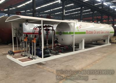 China Anti Explosieve het Koolstofstaallpg die van 20000L 10T Post opnieuw vullen Te koop