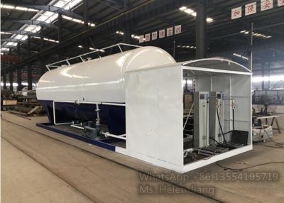 China 40m3 diameter 2400mm Q345r-het Gasbenzinestation van LPG Te koop