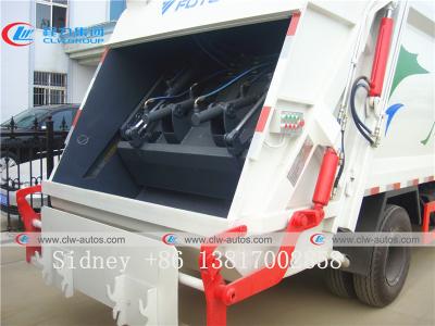 Cina Camion di immondizia del compattatore di Foton Ollin 8cbm 4X2 per la raccolta di rifiuti della città in vendita
