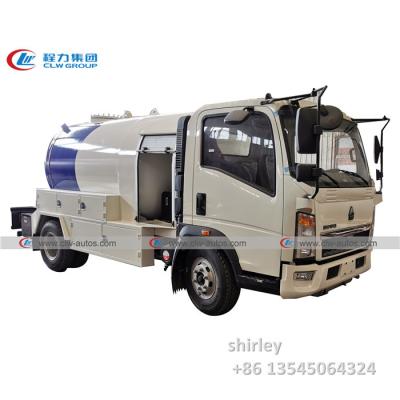 中国 左手ドライブ5000L 2MT LPG輸送のトラック 販売のため