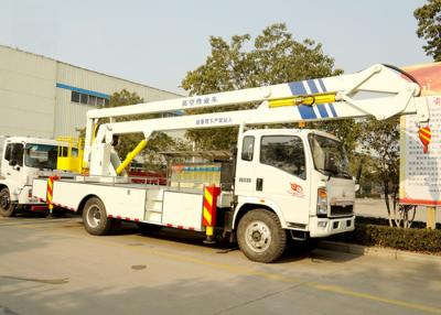 Cina Carrello elevatore aereo dell'asta telescopica 22m di Sinotruck HOWO 4x2 RHD 20m in vendita