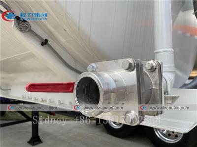 Cina 3 rimorchio diesel dei semi del camion di trasporto del acciaio al carbonio dell'asse 40CBM Q235 in vendita