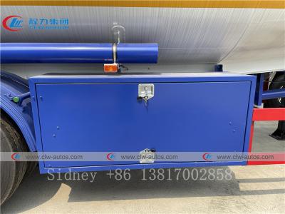 Cina 3 rimorchio diesel dei semi del camion di trasporto del acciaio al carbonio dell'asse 40CBM Q235 in vendita