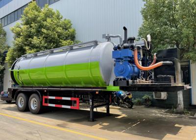 China 2 Axle 26000L Q235-A Vacuum Sewage Suction Truck for sale