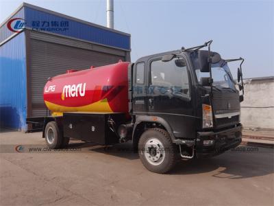 中国 シリンダー補充のためのQ345Rタンク5T LPG Bobtailトラック 販売のため