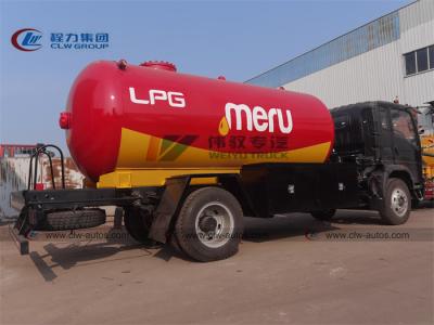 Cina Camion del bobtail del carro armato 5T GPL di Q345R per il riempimento del cilindro in vendita