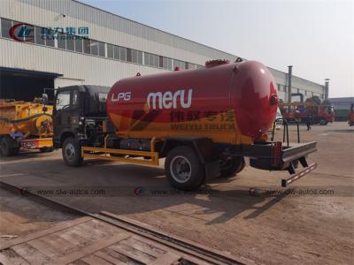 Cina Camion del bobtail del carro armato 5T GPL di Q345R per il riempimento del cilindro in vendita