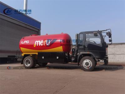 Cina Camion del bobtail del carro armato 5T GPL di Q345R per il riempimento del cilindro in vendita