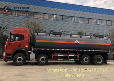 Cina Camion chimico acido solforico diluito di trasporto di FAW 8x4 20CBM RHD in vendita