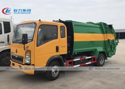 Cina Camion di immondizia di compressione del caricatore della parte posteriore di Sinotruk Howo 4x2 RHD 6M3 8M3 in vendita