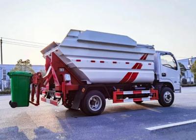 Cina Camion del compattatore di rifiuti sigillato scaricatore posteriore idraulico di Dongfeng 4x2 5T in vendita