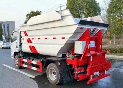 Cina Camion del compattatore di rifiuti sigillato scaricatore posteriore idraulico di Dongfeng 4x2 5T in vendita