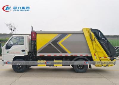 Cina Camion del compattatore di rifiuti del caricatore della parte posteriore di JMC 4x2 115hp 5M3 6M3 in vendita