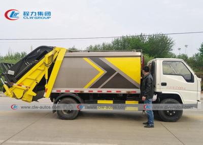 Cina Camion del compattatore di rifiuti del caricatore della parte posteriore di JMC 4x2 115hp 5M3 6M3 in vendita