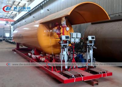 China 20000L 10MT ASME Explosion Proof Mobile LPG Cylinder Filling Station for sale