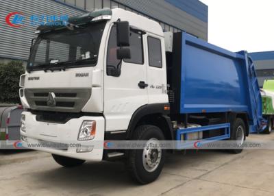Cina Sinotruk HOMAN 4x2 RHD 10M3 ha compresso il camion del compattatore di rifiuti in vendita
