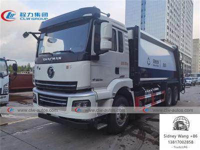 Cina Shacman 6x4 20cbm 15T ha compresso i camion di sgombero dei rifiuti in vendita