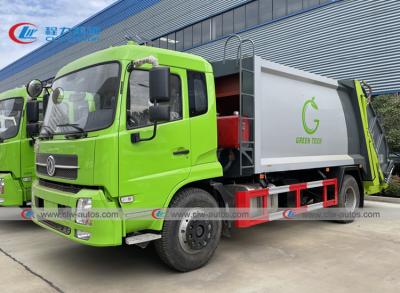Cina DFAC Tientsin 4x2 12CBM ha compresso il camion di immondizia in vendita