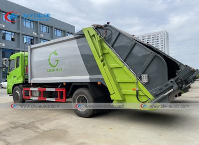 Cina DFAC Tientsin 4x2 12CBM ha compresso il camion di immondizia in vendita
